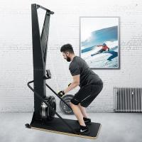 China Commercial Ski Machine Gym Cardio Training Equipment Indoor Ski Trainer 1300x600x2140mm 38kg for sale