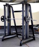 China Multi-Functional Smith Machine 2300x1450x2317mm 254kg Counterbalanced Guided Bar System for Full Body Workout for sale
