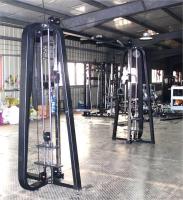 China Commercial Adjustable Cable Crossover Machine Dual Pulley System 4200x1200x2260mm for Gym Strength Training for sale