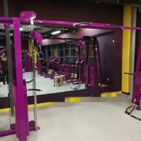 China Commercial Adjustable Cable Crossover Machine Dual Pulley System 4200x1200x2260mm for Gym Strength Training for sale