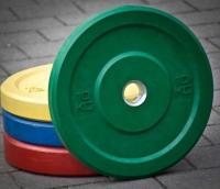 China Befreeman Color Rubber Bumper Weight Plate Olympic Barbell 2.5kg-25kg for Commercial Home Gym for sale