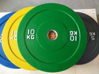 China Befreeman Color Rubber Bumper Weight Plate Olympic Barbell 2.5kg-25kg for Commercial Home Gym for sale