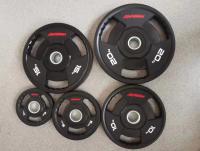 China Befreeman CPU Bumper Plates 2.5-25kg Weightlifting Set for Gym Fitness Training for sale