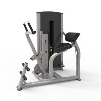 China AX11 Dual Function Back Extension Abdominal Machine 235kg Steel Core Strength Trainer Commercial Gym for sale