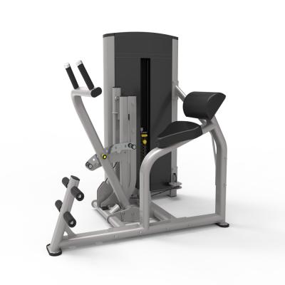 China AX11 Dual Function Back Extension Abdominal Machine 235kg Steel Core Strength Trainer Commercial Gym for sale
