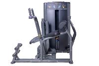 China AX11 Dual Function Back Extension Abdominal Machine 235kg Steel Core Strength Trainer Commercial Gym for sale