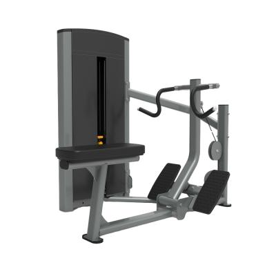 China AX13 Low Row Strength Training Machine Pin Loaded 80kg Weight Stack Commercial Gym Back Muscle Equipment for sale