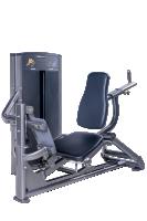 China Commercial Pin Loaded Leg Press Machine AX14 270kg Gym Strength Training Equipment for sale