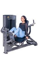 China Commercial Pin Loaded Leg Press Machine AX14 270kg Gym Strength Training Equipment for sale