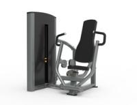 China Steel Seated Chest Press Machine Pin Loaded 80kg Weight Stack Commercial Gym Equipment for sale