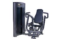 China Steel Seated Chest Press Machine Pin Loaded 80kg Weight Stack Commercial Gym Equipment for sale