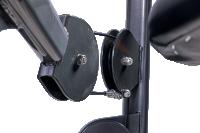 China Steel Seated Chest Press Machine Pin Loaded 80kg Weight Stack Commercial Gym Equipment for sale