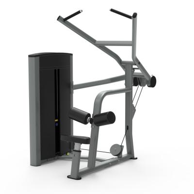 China Pin Loaded Seated Lat Pulldown Machine 80kg Weight Stack Commercial Gym Strength Training AX15 for sale
