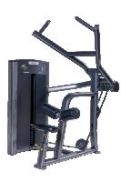 China Pin Loaded Seated Lat Pulldown Machine 80kg Weight Stack Commercial Gym Strength Training AX15 for sale