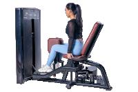 China AX16 Dual Function Abductor Adductor Machine Pin Load 80kg Weight Stack Commercial Gym Strength Training Equipment for sale