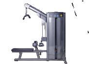 China Pin Loaded Lat Pulldown Seated Row Machine Dual Function Commercial Gym Strength Training 2008x890x2160mm for sale