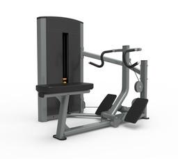 China Freeman Seated Row Machine Pin Loaded Back Strength Training Commercial Gym Equipment 80kg Weight Stack for sale