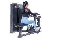 China Freeman Seated Row Machine Pin Loaded Back Strength Training Commercial Gym Equipment 80kg Weight Stack for sale