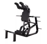 China Commercial Vertical Hack Squat Machine Plate Loaded Gym Lower Limb Exercise Quad Glute Strength Building Fitness Equipment FR-845 1620mm for sale