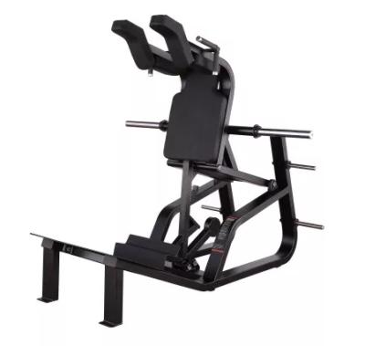 China Commercial Vertical Hack Squat Machine Plate Loaded Gym Lower Limb Exercise Quad Glute Strength Building Fitness Equipment FR-845 1620mm for sale
