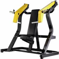 China Plate Loaded Incline Chest Press Machine 1590x1030x1690mm Commercial Gym Strength Training for sale