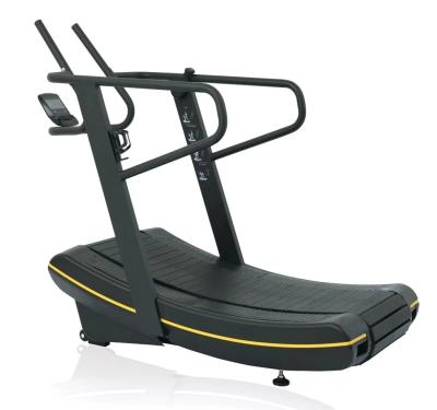 China Commercial Manual Treadmill FY500 Self Powered Non Motorized Fitness Equipment 180kg Capacity 1500mm Running Area for sale