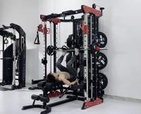China Befreeman Multi Functional Smith Machine 1500x2000x2250mm Commercial Gym Fitness Rack for Squat Bench Press for sale