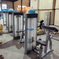 China Freeman Pin Loaded Seated Biceps Machine 150kg Weight Stack Commercial Gym Bicep Curl Strength Training Equipment for sale