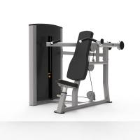 China Commercial Shoulder Press Machine 80kg Weight Stack Adjustable Seat Gym Strength Training Equipment AX02 for sale