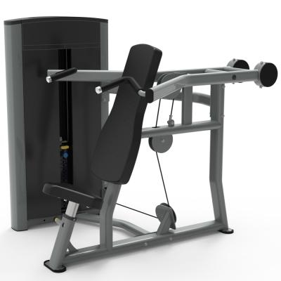 China Commercial Shoulder Press Machine 80kg Weight Stack Adjustable Seat Gym Strength Training Equipment AX02 for sale