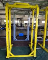 China Commercial Multi Function Steel Power Rack Gym Fitness Equipment 1500x1500x2400mm 100kg for sale