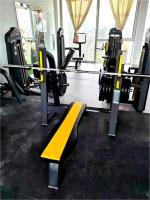China FR-829 Compact Flat Weight Bench Shoulder Chest Press Machine 1690x1620x1230mm for Home Gym Commercial Strength Training for sale