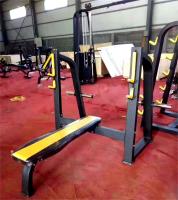 China FR-829 Compact Flat Weight Bench Shoulder Chest Press Machine 1690x1620x1230mm for Home Gym Commercial Strength Training for sale