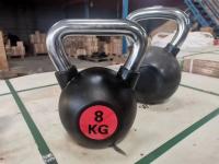 China Befreeman HL072 Adjustable Kettlebell 10kg Iron Rubber Strength Training for Home Gym Fitness for sale
