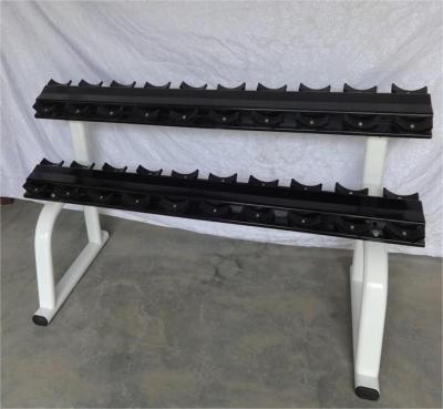 China Befreeman Heavy Duty Dumbbell Storage Rack 2 Tier 2200x900x900 mm Commercial Gym Equipment for sale