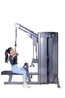 China Commercial Lat Pulldown Low Row Machine 2008x890x2160mm 205kg Back Strength Training for sale