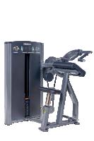 China Commercial Biceps Triceps Machine 205kg Pin Loaded Gym Equipment with Self-Adjusting Handles for sale