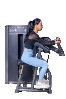 China Commercial Biceps Triceps Machine 205kg Pin Loaded Gym Equipment with Self-Adjusting Handles for sale