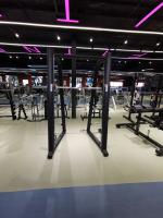 China Commercial Smith Machine FR-24 Heavy Duty Squat Rack 1250x2210x2370mm 238kg for sale