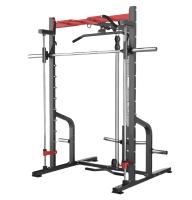 China Integrated Multi Squat Power Rack 1370x1970x2200 mm 128 kg Commercial Gym Strength Equipment for sale