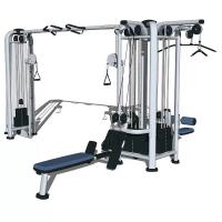 China Freeman Commercial Multi-Function Gym Trainer 5 Station Steel Bodybuilding Equipment for sale