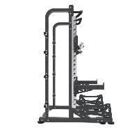 China Commercial Grade Heavy Duty Steel Smith Machine Power Rack 1490x1687x2290mm Plate Loaded for sale