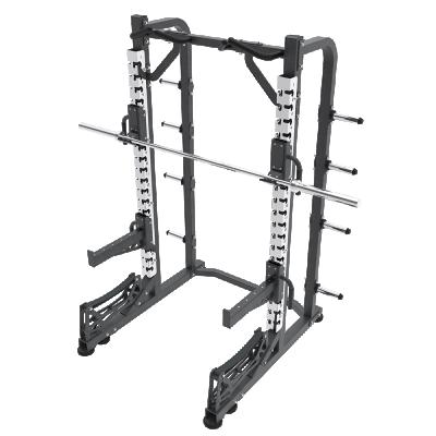 China Commercial Grade Heavy Duty Steel Smith Machine Power Rack 1490x1687x2290mm Plate Loaded for sale
