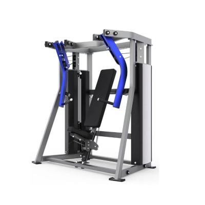 China Commercial Belt Driven Decline Chest Press Machine Kevlar Belt 100x175x195cm Foldable for sale