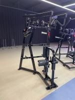 China Commercial Grade Plate Loaded Lateral High Row Machine for Latissimus Dorsi and Upper Back Training in Heavy Duty Steel for sale