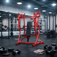 China Commercial Foldable Incline Press Machine with Customized Logo for Upper Body Strength Training for sale
