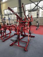 China Professional Iso Lateral Wide Plate Loaded Lat Pulldown Machine Heavy Duty Steel Back Strength Equipment for sale