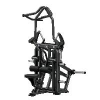 China Heavy Duty Steel High Row Machine Plate Loaded Back Strength Equipment 1411*1342*2250mm for sale