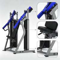 China Commercial Chest Press Machine Gym Chest Press Equipment for Targeting Chest Muscles Upper Body Strength Training for sale