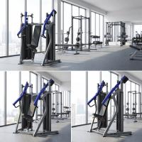 China Commercial Chest Press Machine Gym Chest Press Equipment for Targeting Chest Muscles Upper Body Strength Training for sale